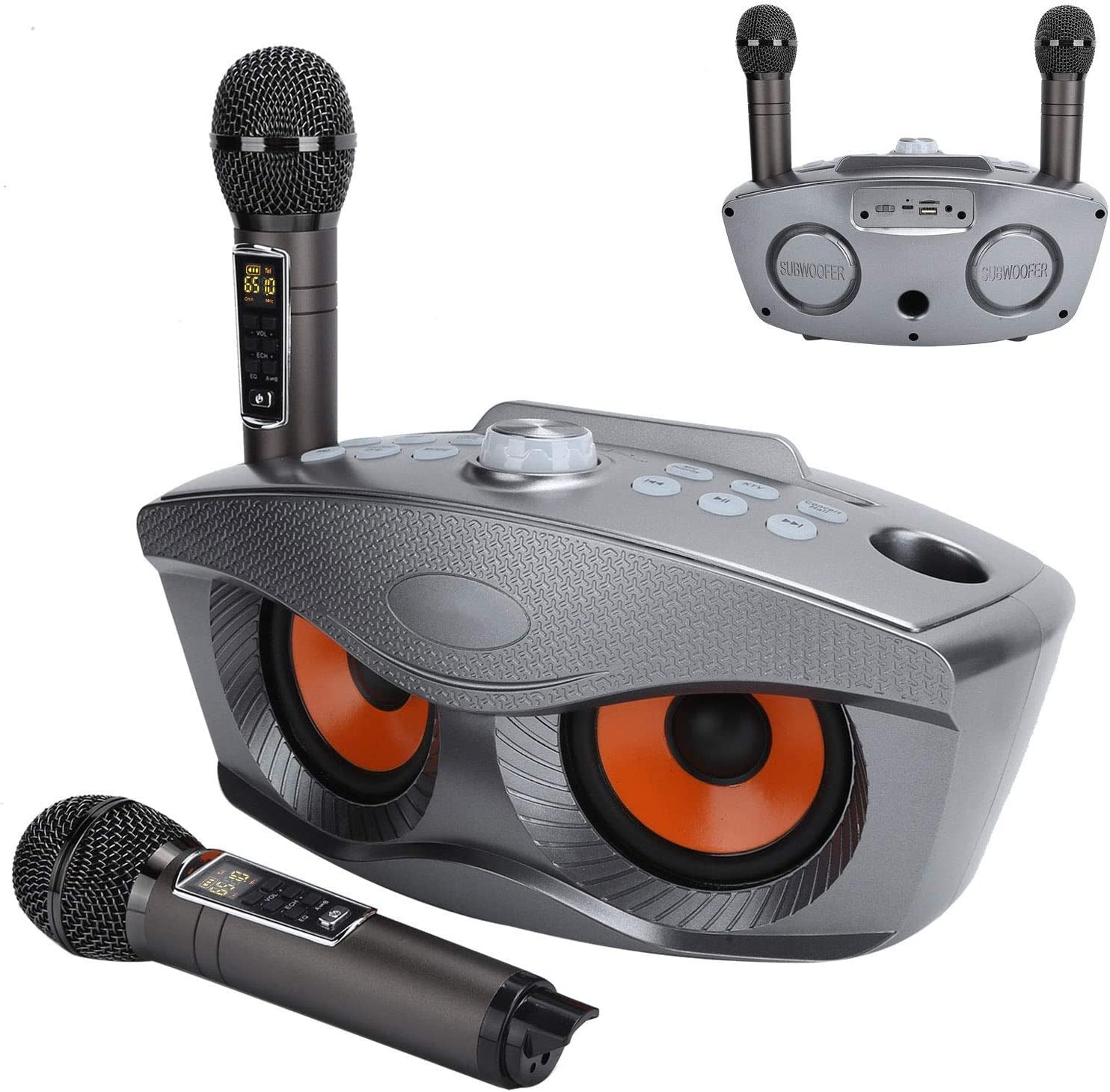 SDRD SD-306 Plus Karaoke Speaker system with 2 Mic – TEQ PTY LTD