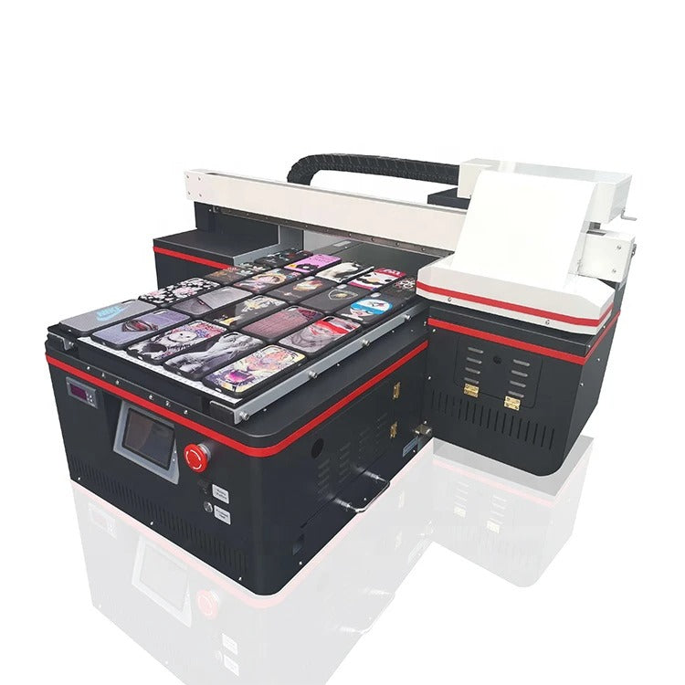 A3 uv small flatbed printer lot number printer for Mobile case – TEQ ...