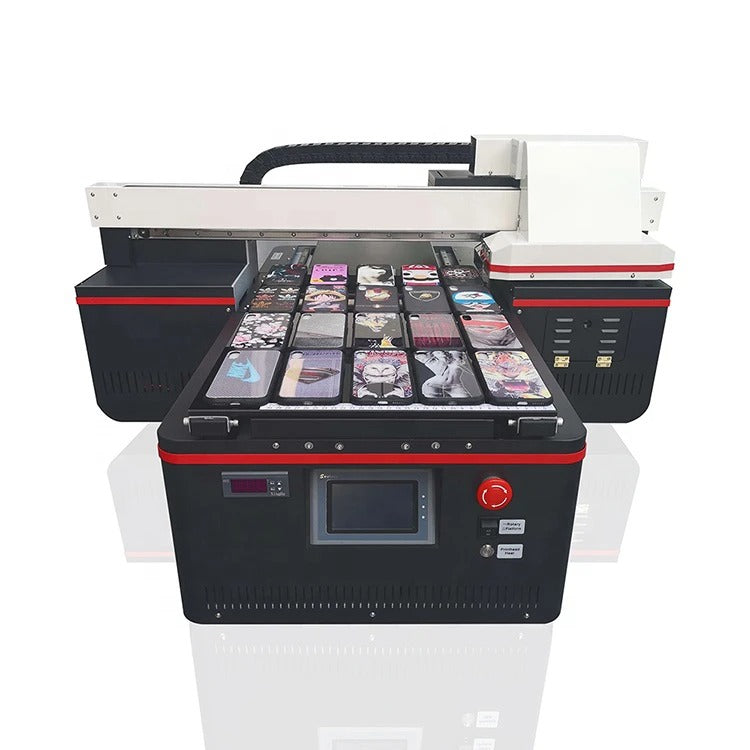 A3 uv small flatbed printer lot number printer for Mobile case – TEQ ...