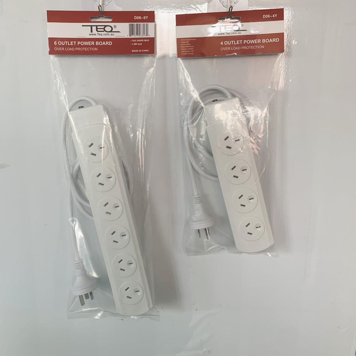 4 Plug Power Board Overload protection – TEQ PTY LTD